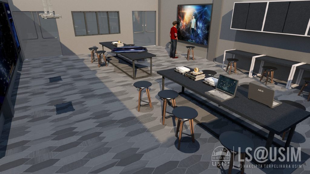 Ilustrasi Projek – LEARNING SPACE USIM